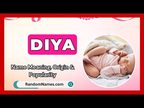 Diya - Baby Girl Name Meaning, Origin & Popularity - RandomNames.com