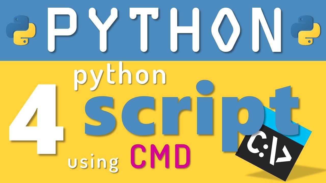 Python tutorial 4: How to Run Python Script using Command prompt by Manish Sharma