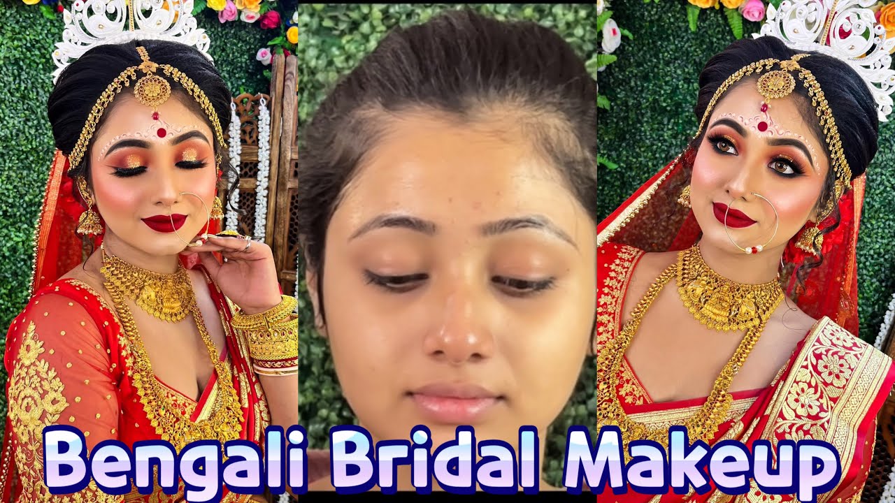 Bengali Bridal Makeup Tutorial Step By Step