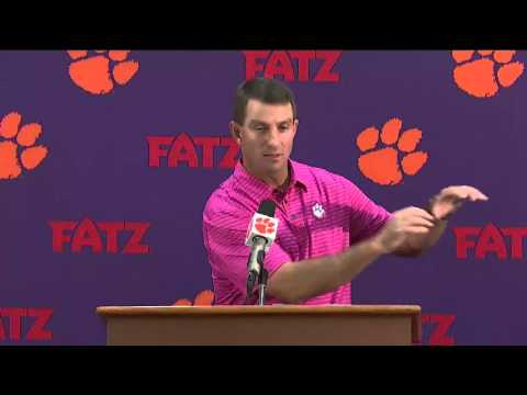 Clemson Football || Dabo Swinney press conference 9-29-15