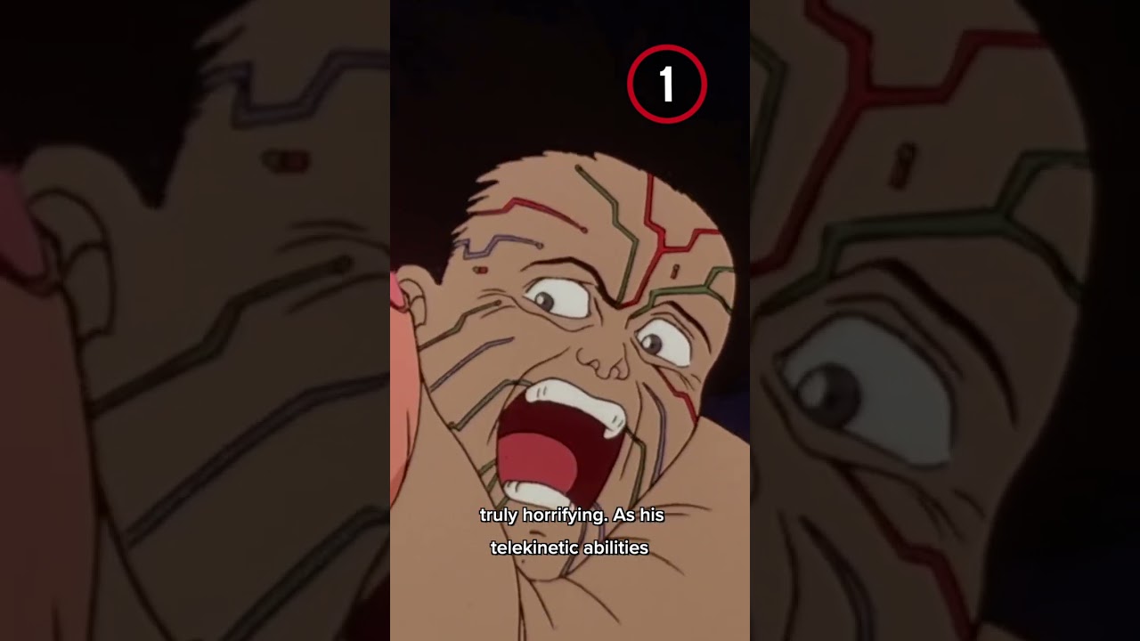 Disgusting Anime Transformations! Tetsuo #Top10 #shorts