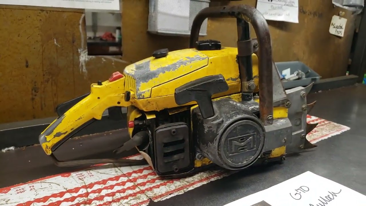 McCulloch Chainsaws brought to Life