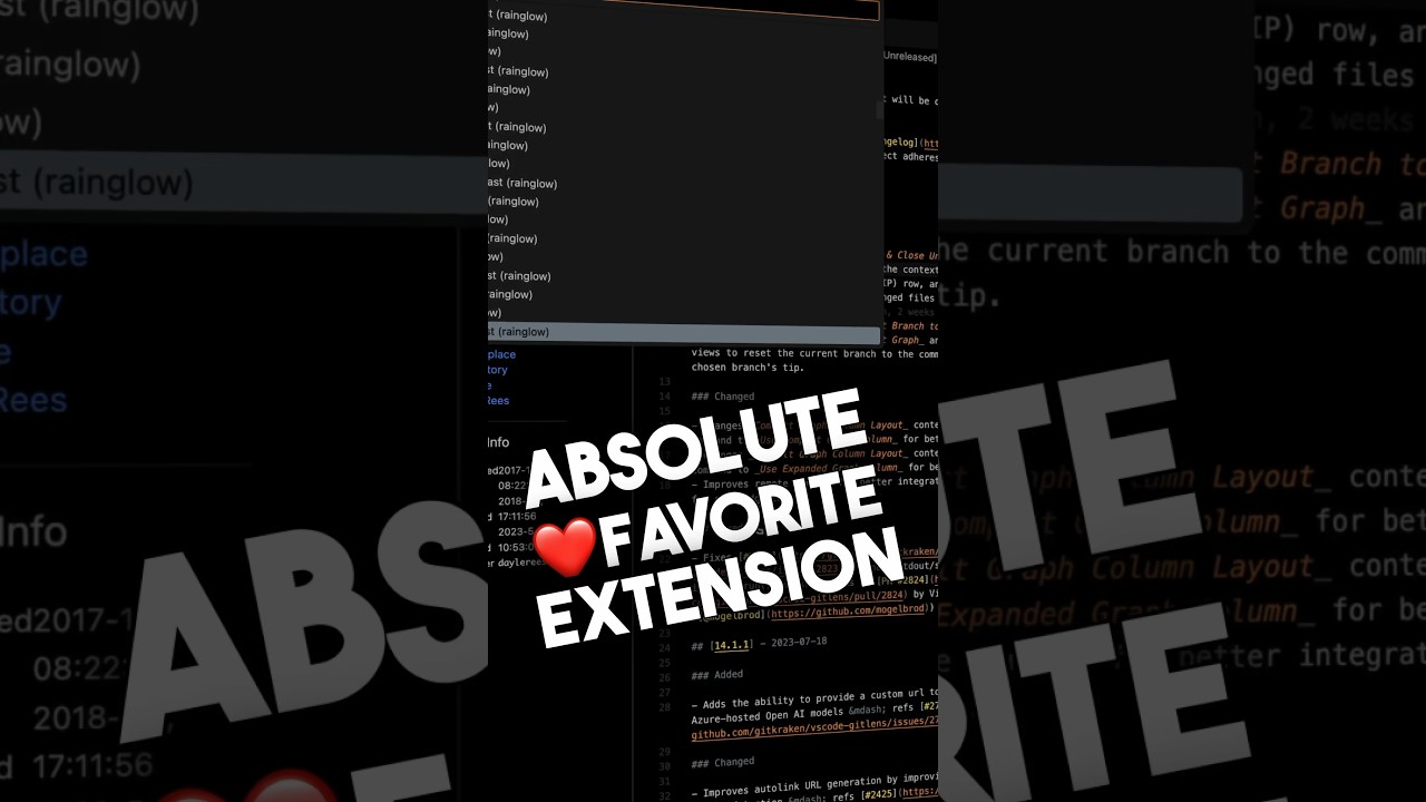 Pro Tip: Enhance Your Coding Environment with the Colorful Themes of Rainglow 🌈 for VS Code