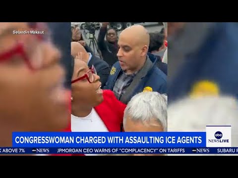 Congresswoman charged with assualting ICE agents