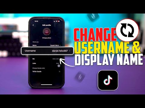 How to Change Your TikTok Username & Display Name on iPhone | Update TikTok Profile Name