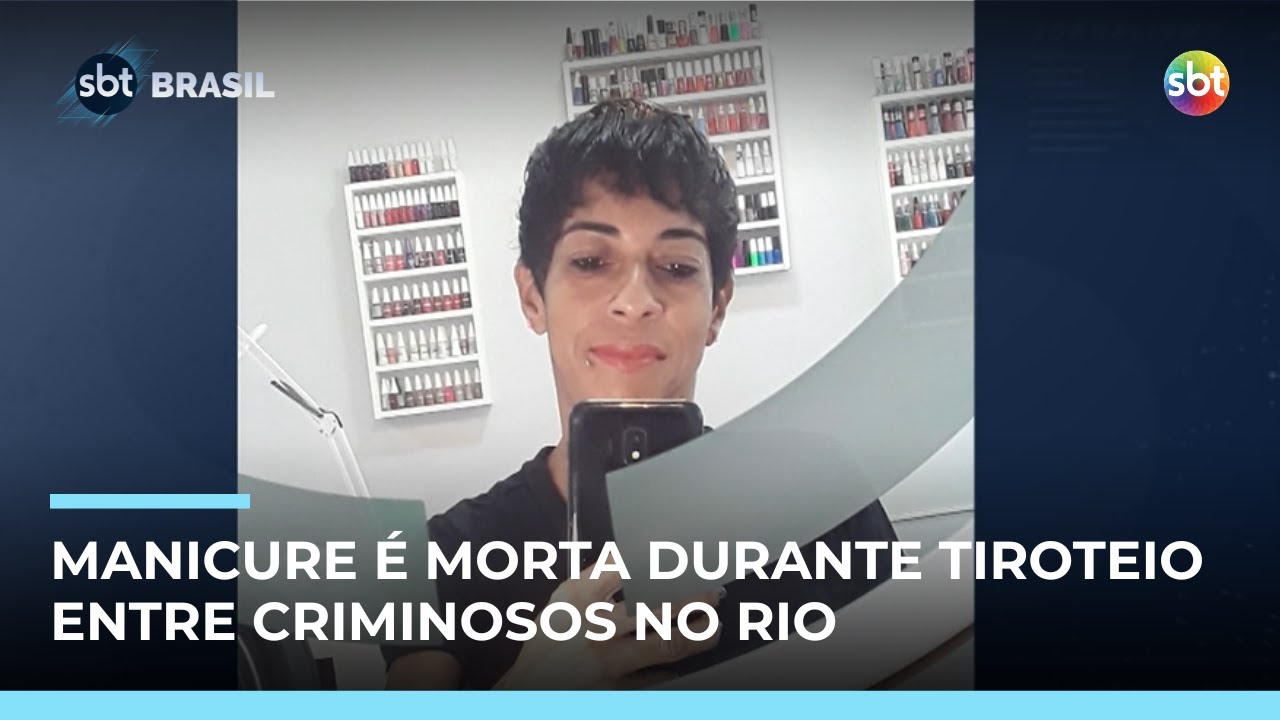 Manicure morre baleada em comunidade enquanto trabalhava no RJ | SBT News