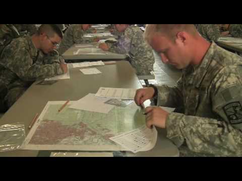 2LT Clark Tucker explains LDAC's Land Nav