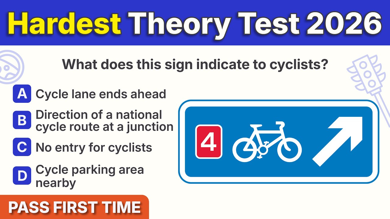 Theory Test 2026 UK | Ultimate Official DVSA Theory UPDATED Questions (HARDEST!) | PASS FIRST TIME