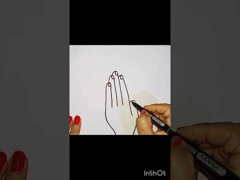 Draw praying hands/pray hand drawing #pray hands #hand#shorts