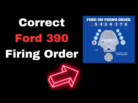Ford 390 Firing Order: Cylinder Numbers & Diagram Explained