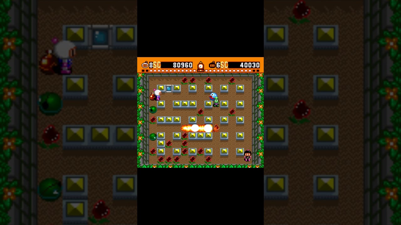 [SNES] Super Bomberman (USA): Game Scenes