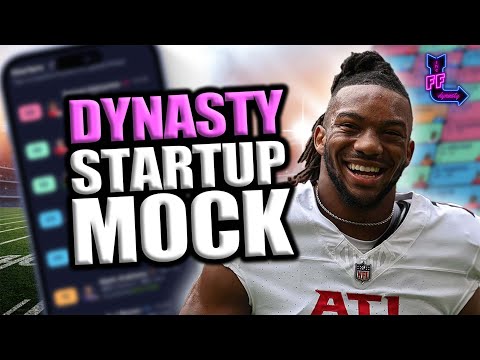 UPDATED DYNASTY STARTUP MOCK DRAFT (Superflex + TE Prem) - Dynasty Fantasy Football 2025