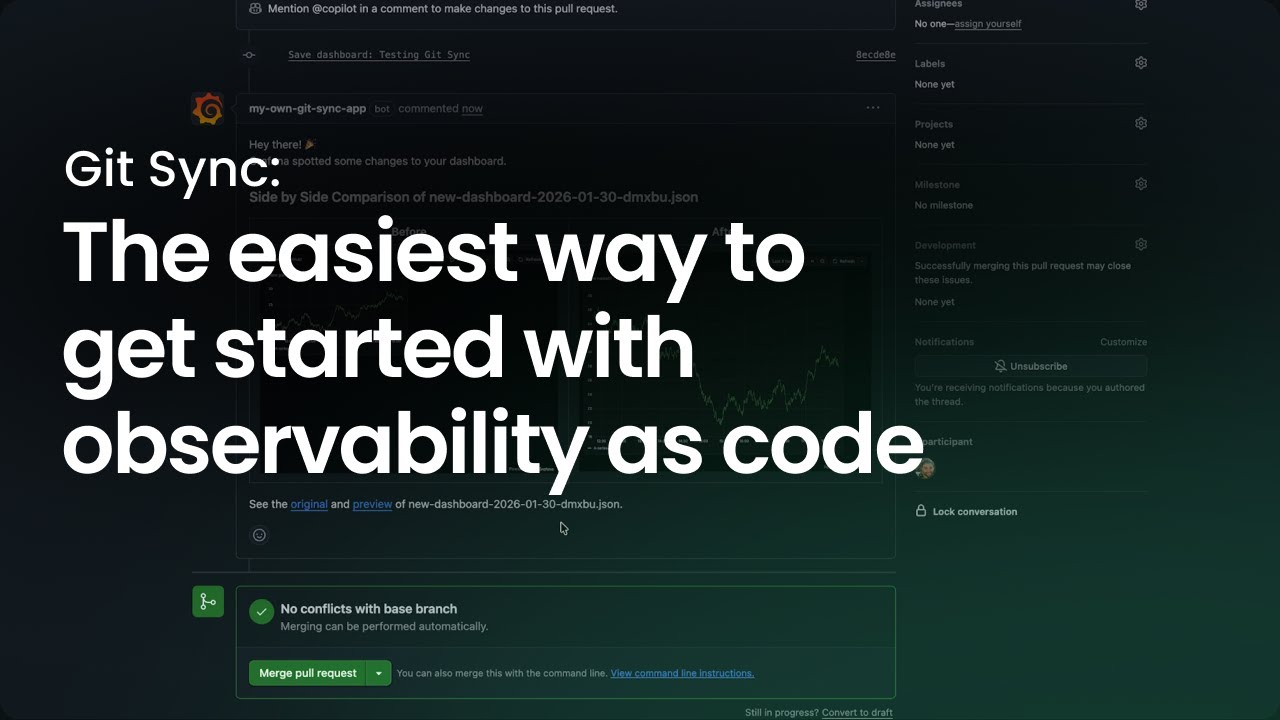 Git Sync: Observability as code built for scale | Demo | Grafana Labs