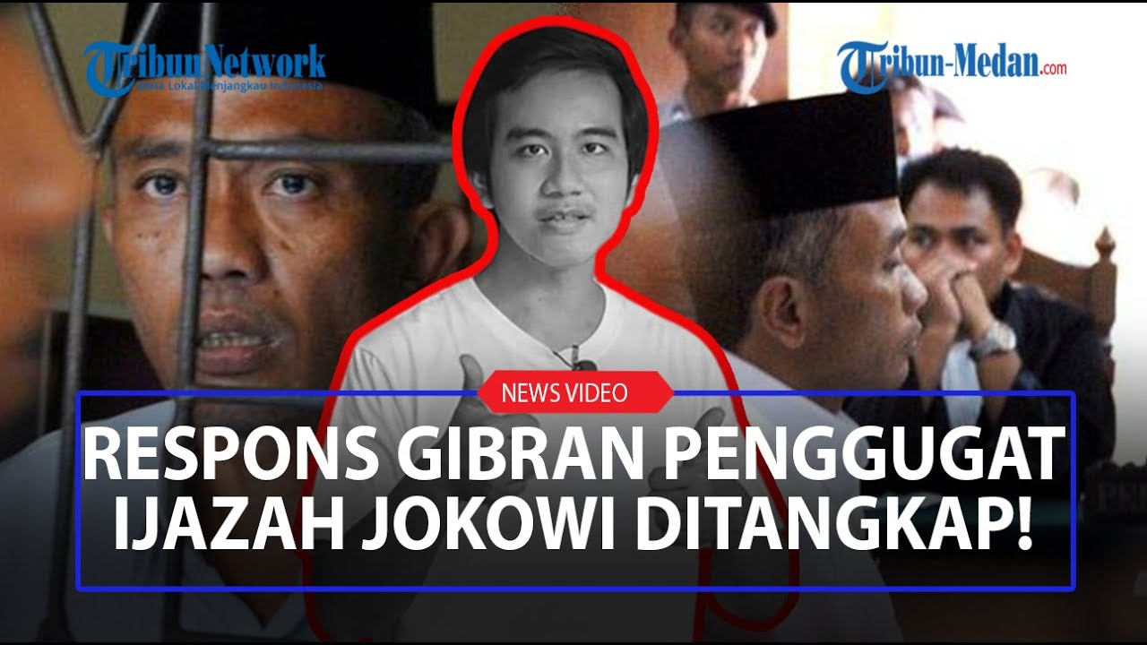 Respons Gibran Terkait Penangkapan 2 Penggugat Ijazah Jokowi yang Disebut Palsu!