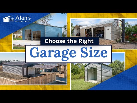 Standard Garage Size & Dimensions: What Should You Choose? | Alan's Factory Outlet