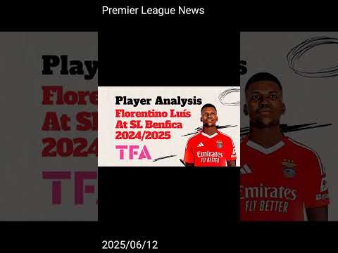 Florentino Luís Scout Report At SL Benfica 2024/2025: Perfect For Liverpool, Spurs Or AC Milan? …