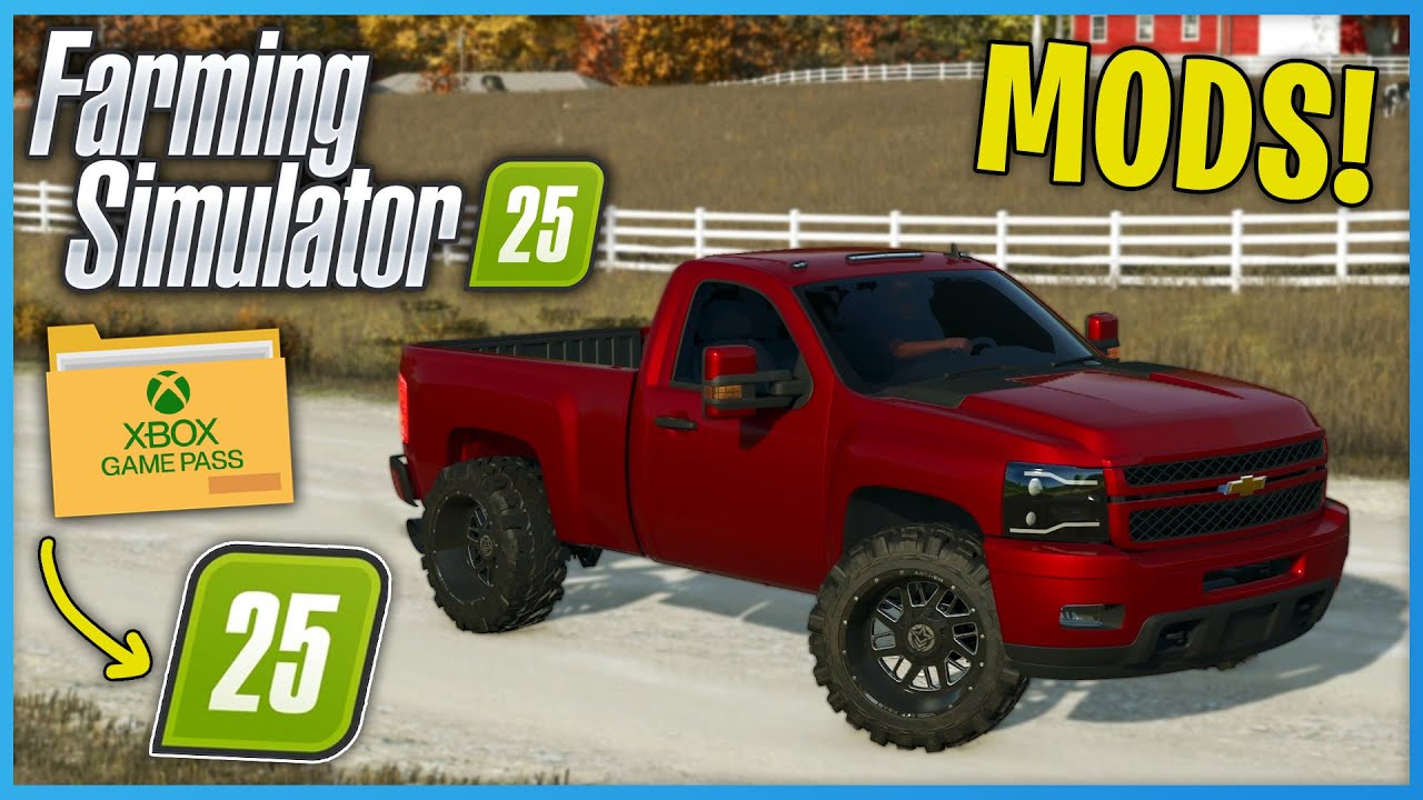 How To INSTALL MODS into Farming Simulator 25 (PC Game Pass)