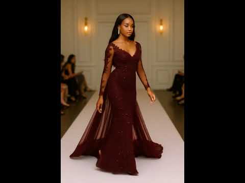 Stunning Shein Applique with Mesh Overlay Sequin Formal Mermaid Dress #fashion #shein #dresses #fyp