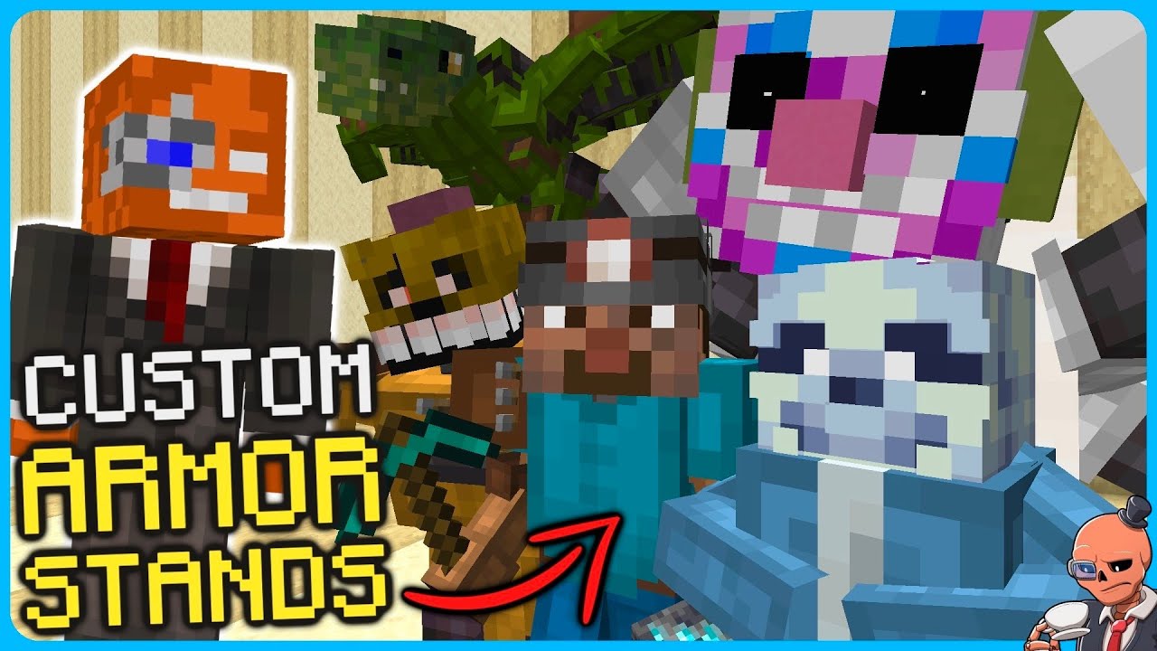 How to make custom armor stand models in Minecraft