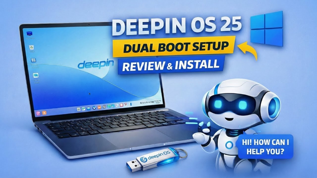 Deepin OS 25 Installation Guide + Full Review 