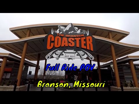 Branson Mountain Coaster POV Branson, Missouri