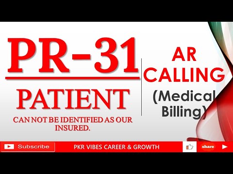 PATIENT CANNOT BE IDENTIFIED AS OUR INSURED. PR-31DENIAL IN MEDICAL BILLING #medicalbilling
