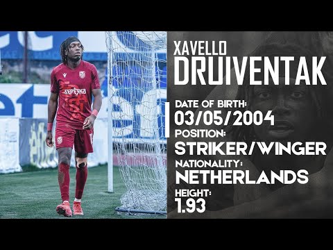XAVELLO DRUIVENTAK l GOALS l ASSISTS l HIGHLIGHTS 2024/25
