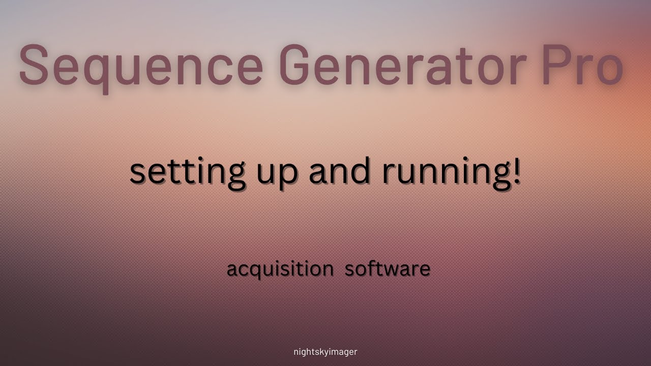 Sequence Generator Pro - Getting Started