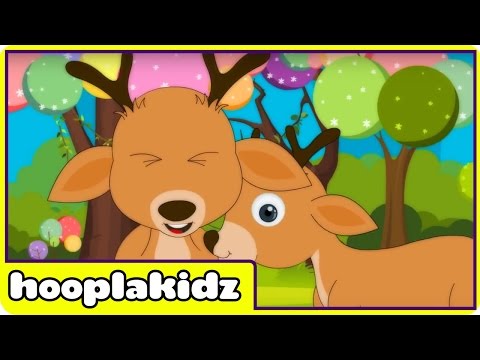 Round and Round the Garden Song | HooplaKidz Nursery Rhymes & Kids Songs