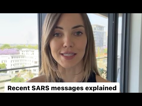 Recent SARS messages received by taxpayers, explained.