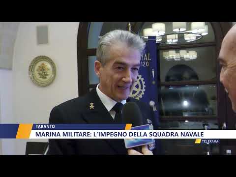 TARANTO, MARINA MILITARE, L'IMPEGNO DELLA SQUADRA NAVALE di WALTER BALDACCONI