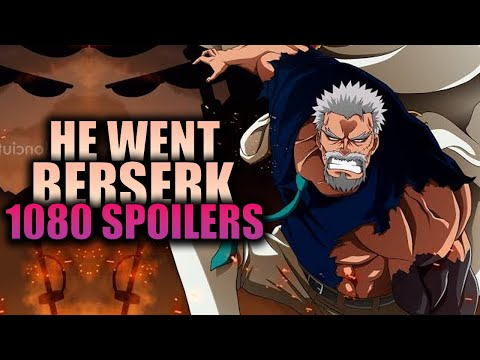 HE WENT BERSERK / One Piece Chapter 1080 Spoilers