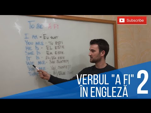 Verbul "A fi" în limba engleză - Engleza cu Victor