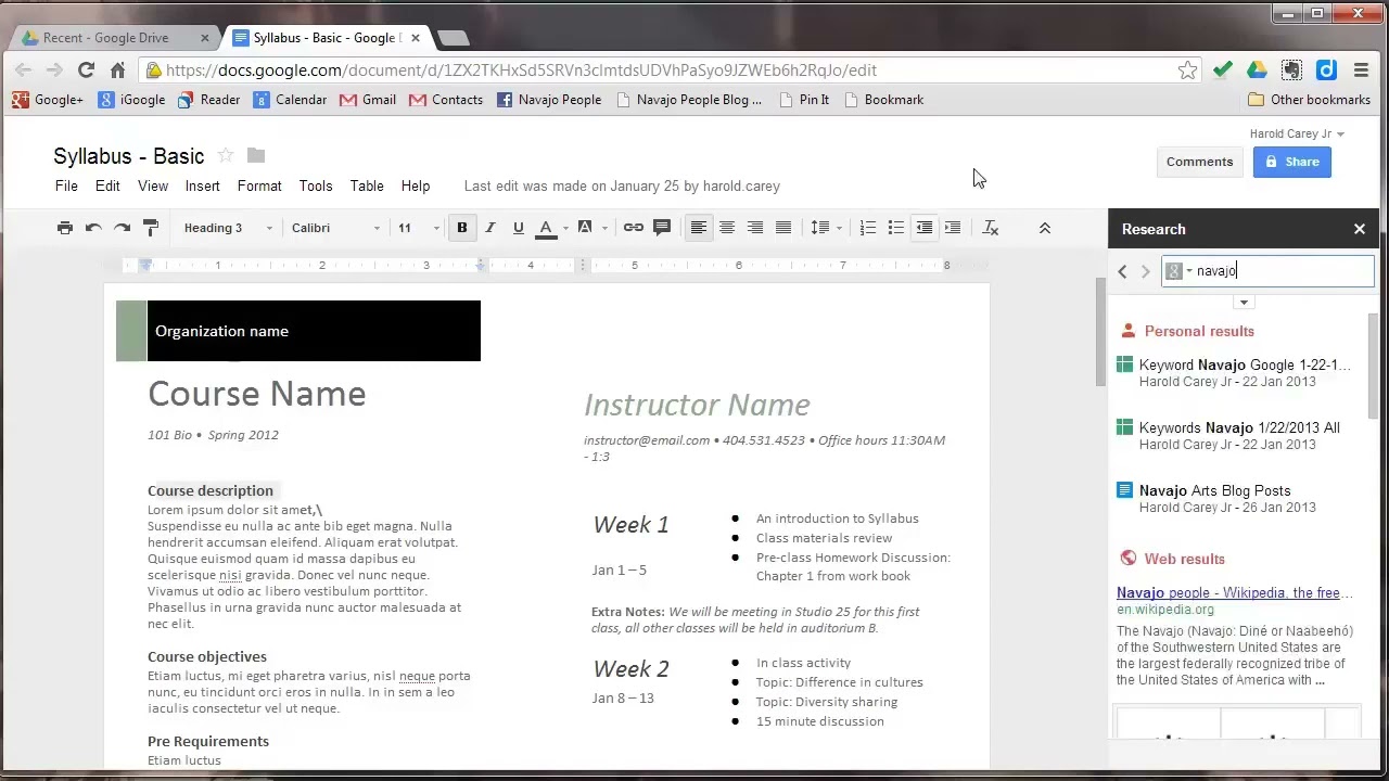 Google Docs Menu Bar Explained | Google Docs Basics