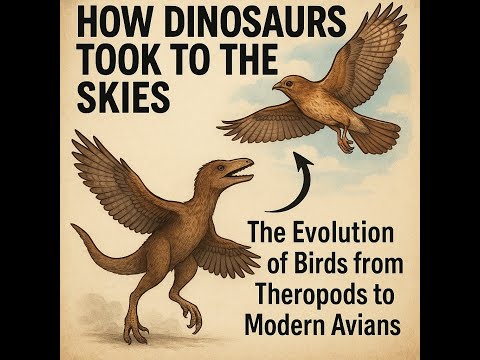 How Dinosaurs Took to the Skies: The Evolution of Birds from Theropods to Modern Avians