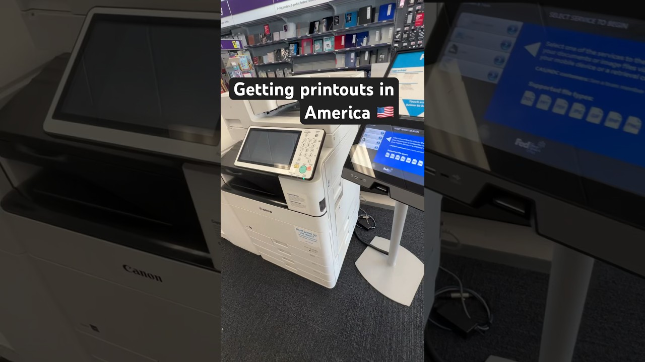 Getting Printouts | Xerox copy in America $2 | FEDEX | WALMART | STAPLES