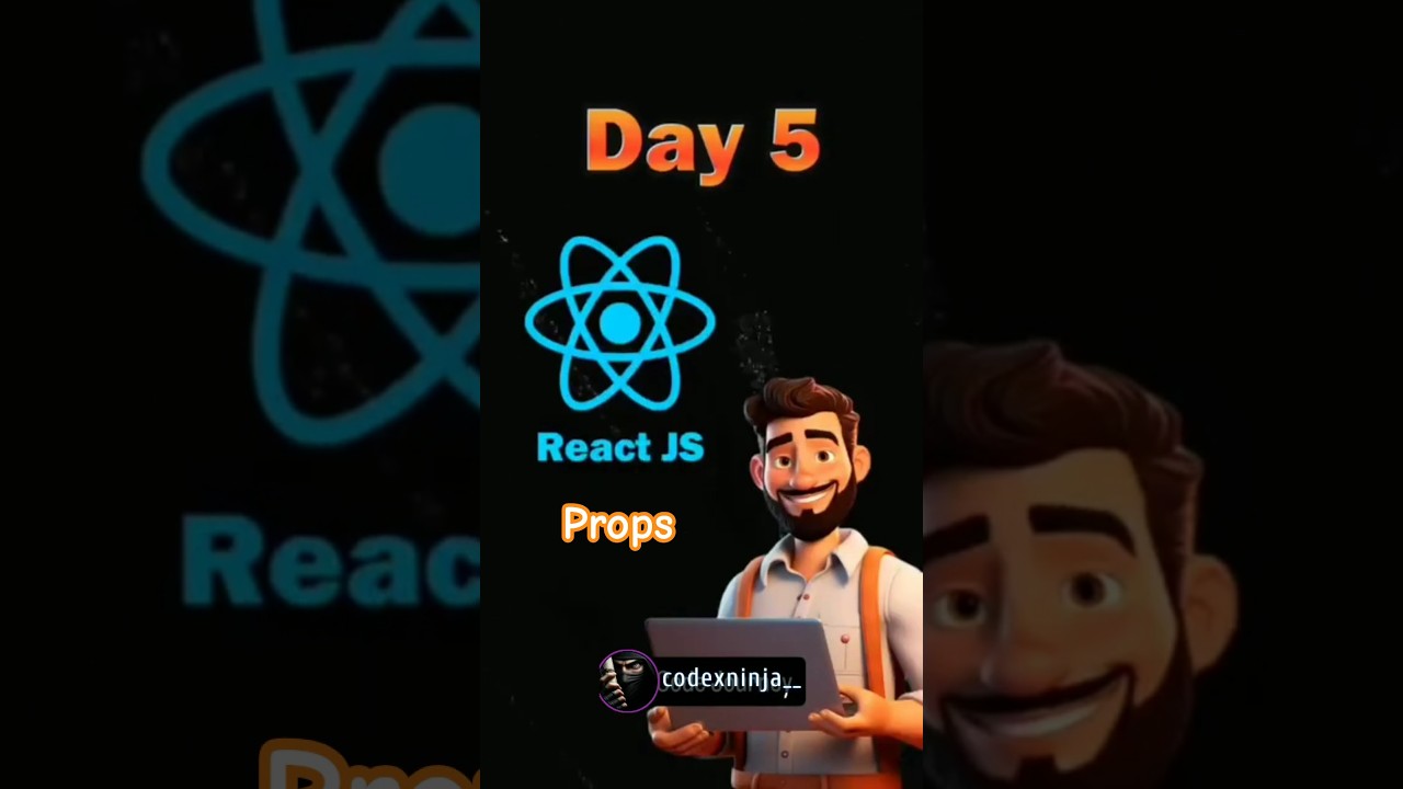What is Props in React.js | Props in React.js Explanation #reactjs #coding #programming #shorts