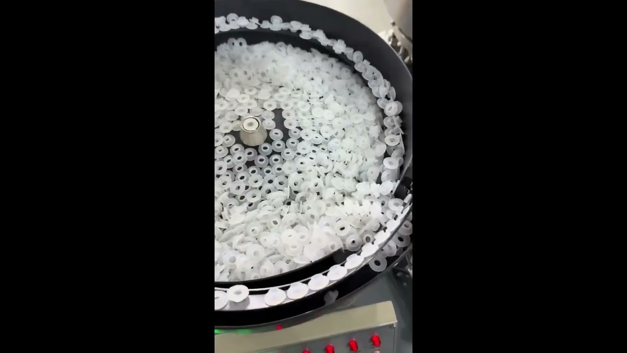 M6 bolt metal washer silicone gasket assembly machine