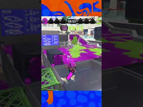 Brellas Can STOP Ink Vac With 0 Damage #shorts #splatoon3 #splatoon