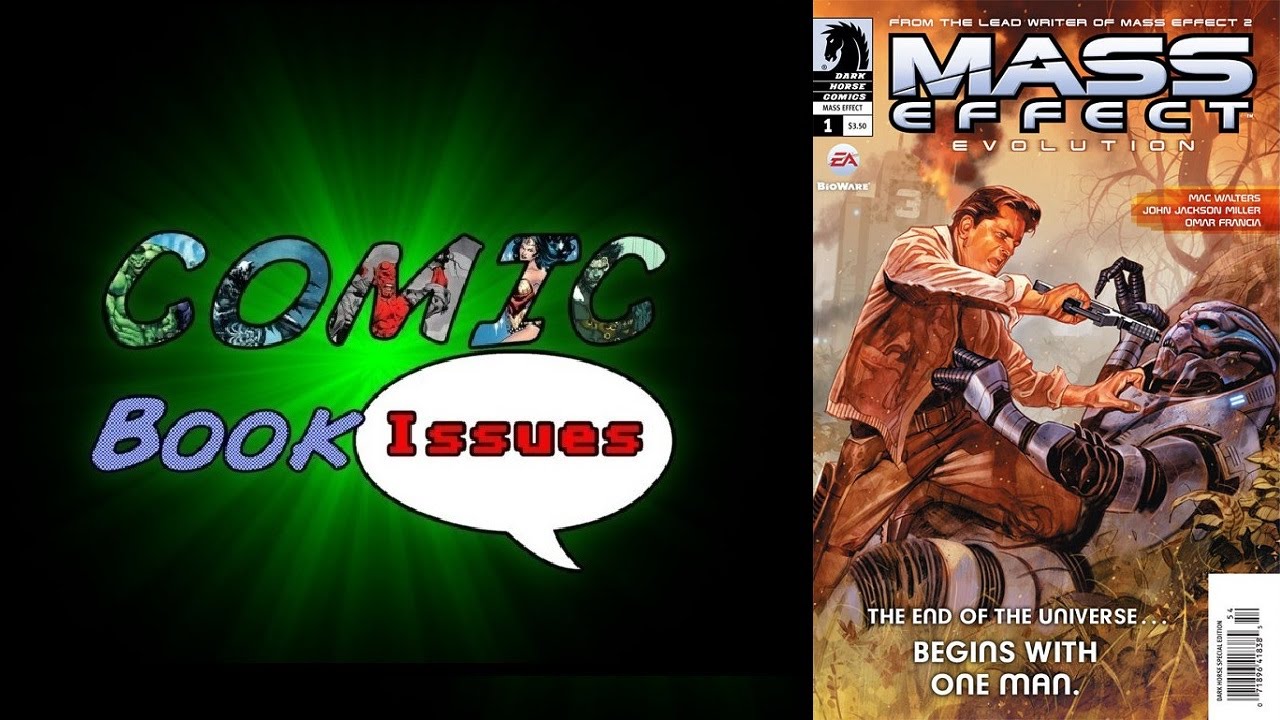 Comic Book Issues - Mass Effect Evolution