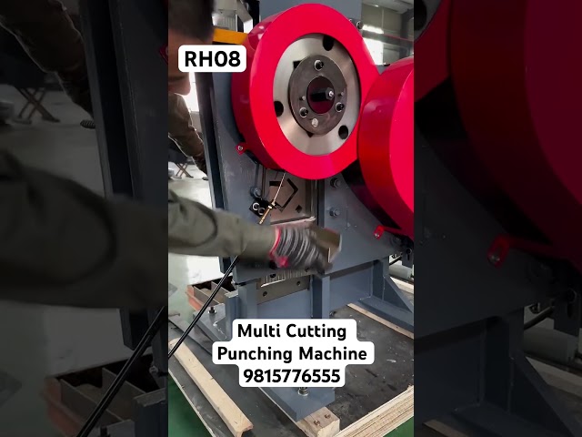 Angle Cutting and Punching - Multi Purpose Iron Worker Machine ...