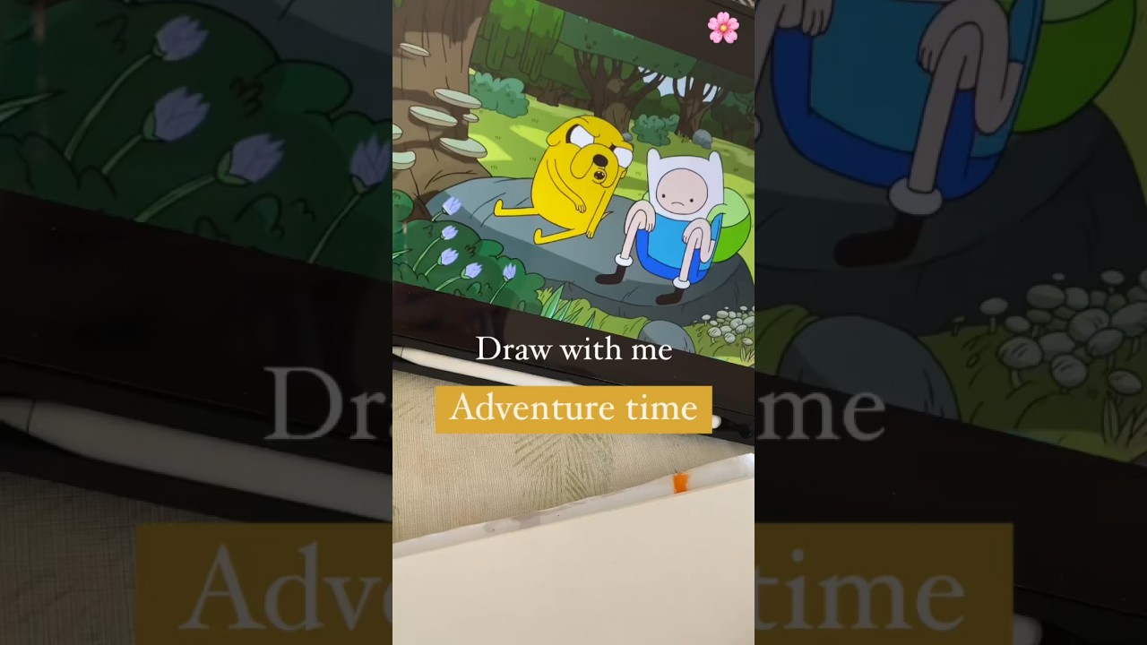 Draw with me an adventure time illustration #adventuretime #finandjake #adventuretimefanart #fanart