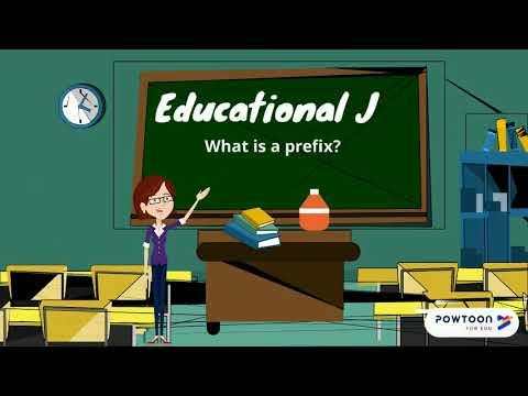 What is a prefix?