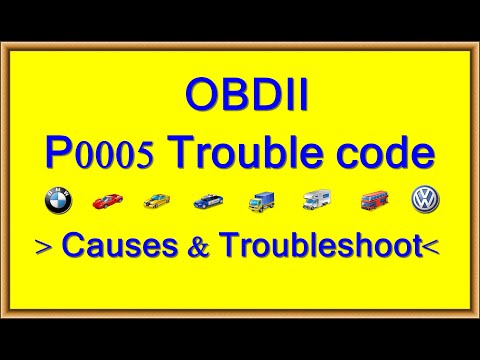 p0005 trouble code Fuel shut off valve circuit open causes and troubleshooting - الورشه