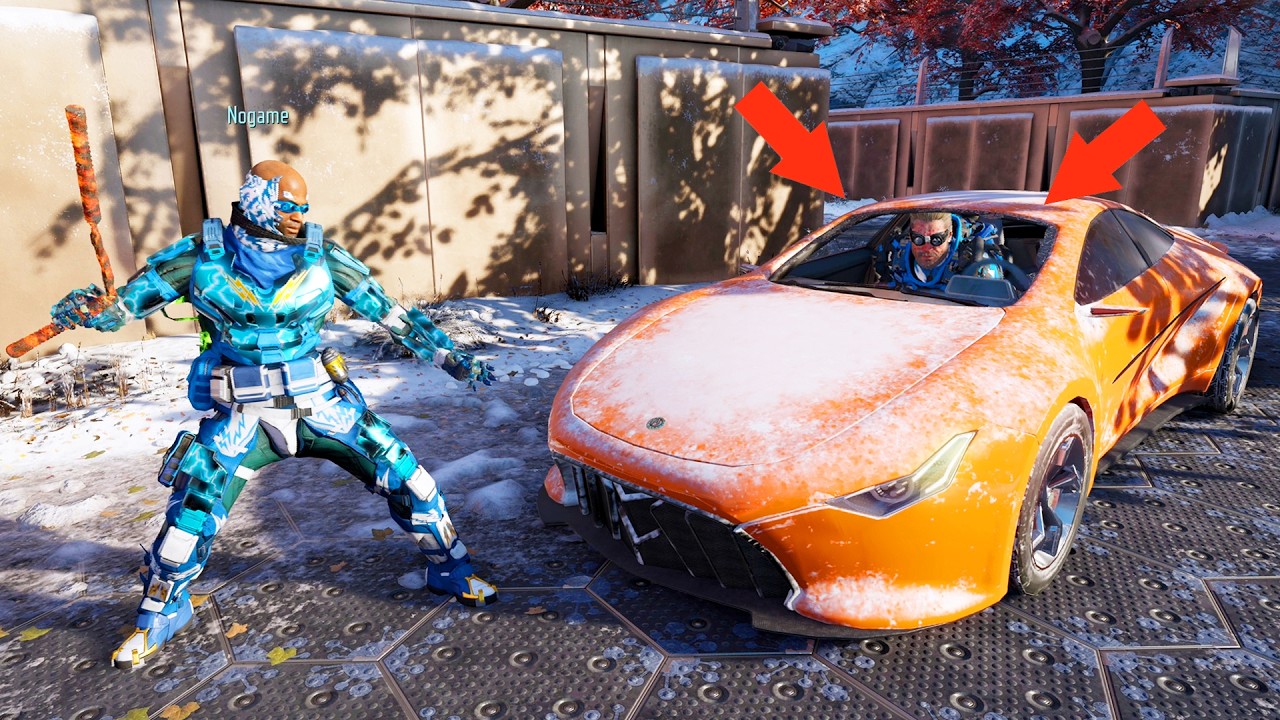 i FOUND HIM HIDING in the BLACK OPS 3 CAR GLITCH SPOT!?