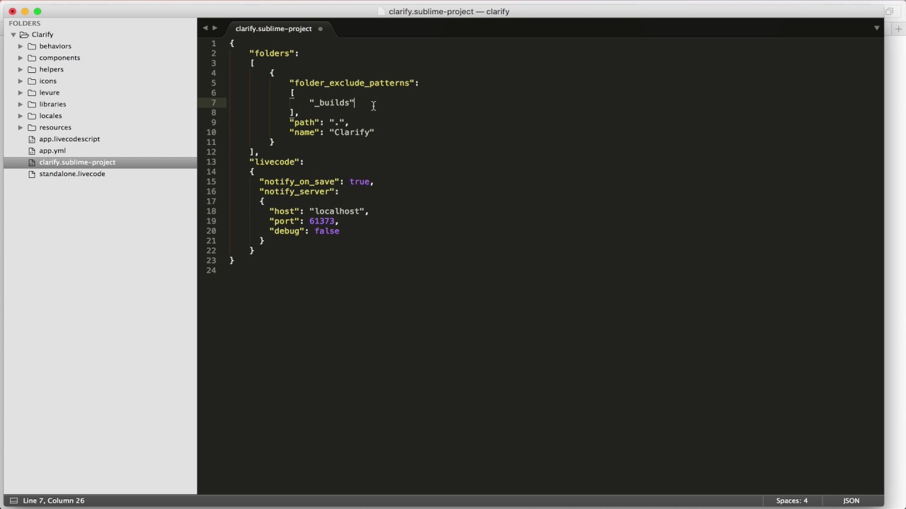 Connecting a Sublime Text project to a Levure appllication running in the LiveCode IDE