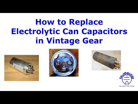 Mengganti Kapasitor Elektrolit pada Barang Elektronik Vintage