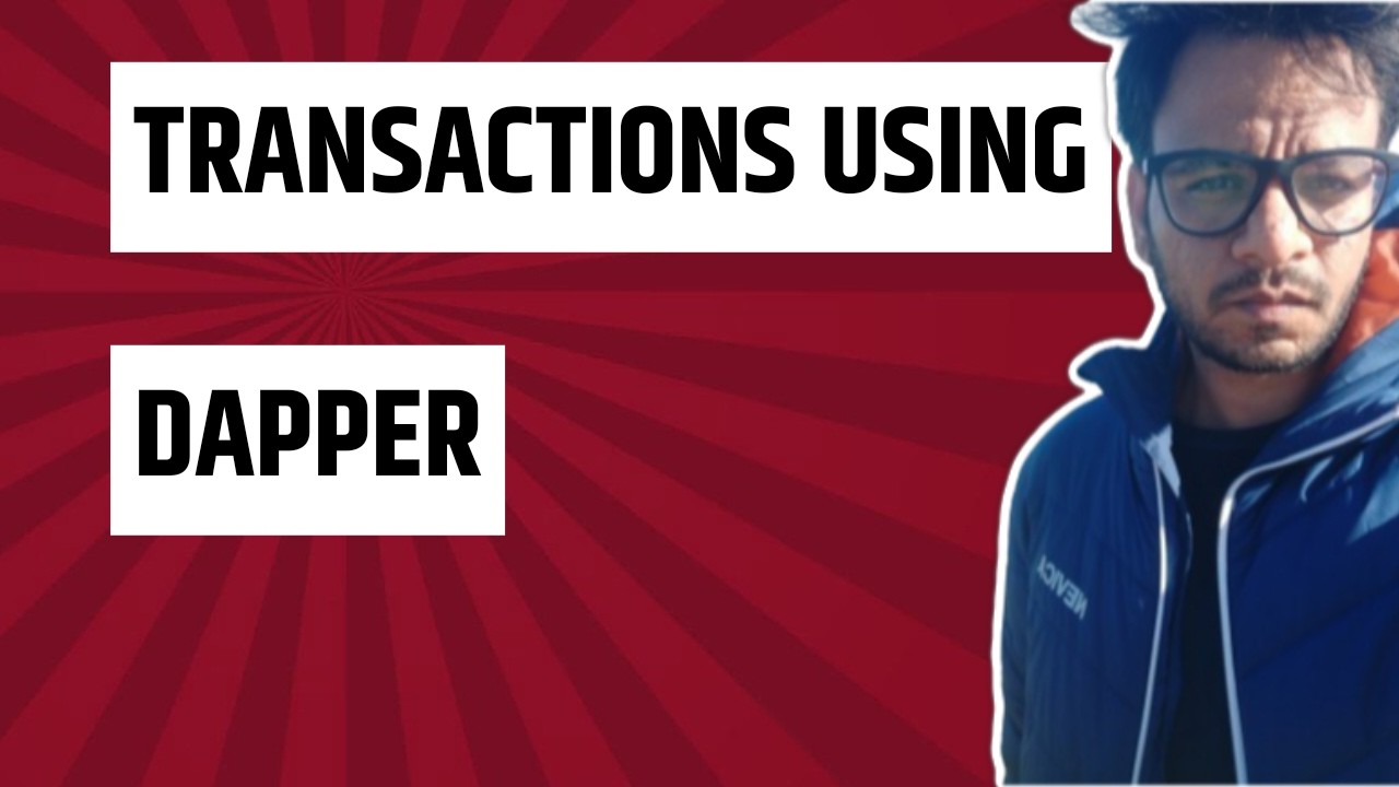 Dapper - Part 16 - Handling Transactions