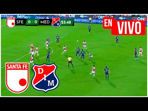 🔴 Santa Fe vs Medellín PARTIDO DE HOY EN VIVO - FINAL IDA LIGA COLOMBIANA 2025