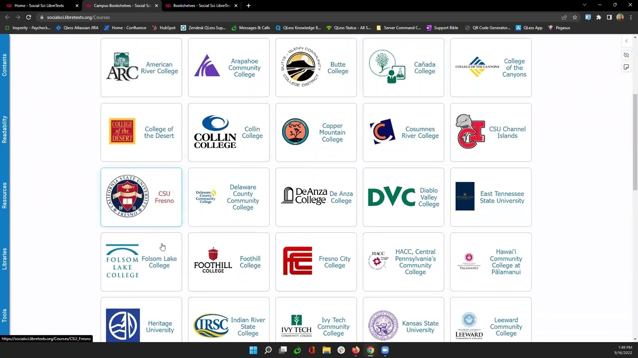 LibreTexts: Social Sciences Library